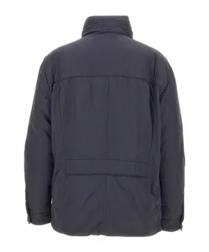 Peuterey Stripes Mfc Hooded Parka Coat