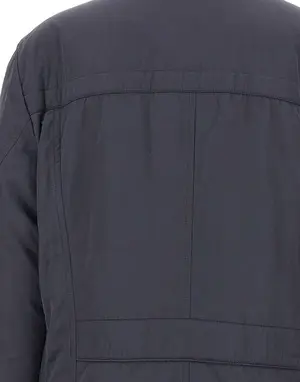 Peuterey Stripes Mfc Hooded Parka Coat