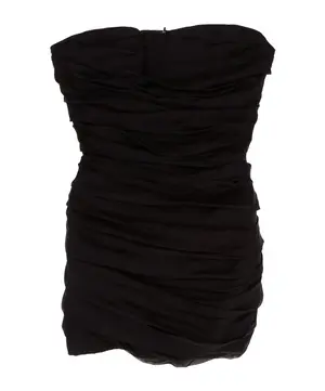 Magda Butrym Strapless Ruched Dress
