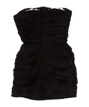 Magda Butrym Strapless Ruched Dress