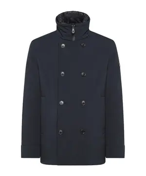 Peuterey Detachable-bib Double-breasted Coat