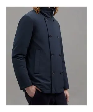 Peuterey Detachable-bib Double-breasted Coat