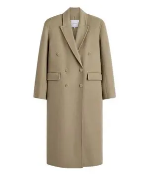 Scanlan Theodore Wool Double Breasted Coat