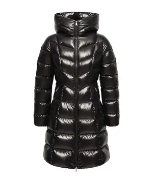 Moncler Marusse Hooded Mid-length Down Jacket