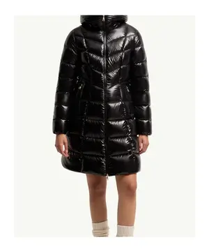 Moncler Marusse Hooded Mid-length Down Jacket