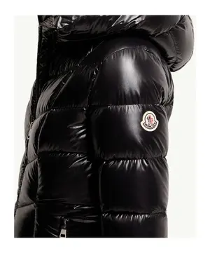 Moncler Marusse Hooded Mid-length Down Jacket