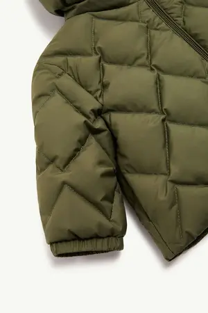 Moncler Ava Hooded Diamond-quilted Down Jacket