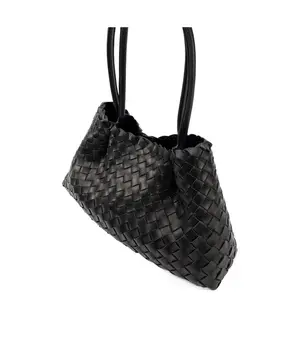 ELLEME PARIS Dimple Tote Medium Woven Leather
