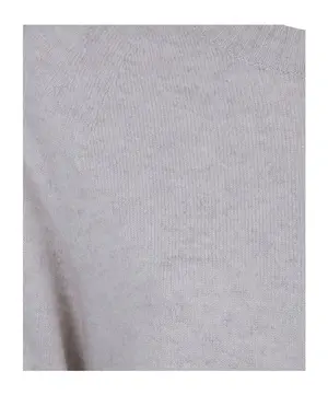 D.exterior Ribbed Knit Sweater