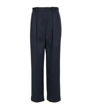 Nanamica Wide-leg Pleated Twill Trousers