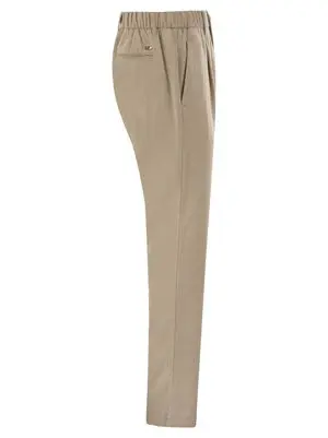 Herno Elastic-waist Casual Trousers