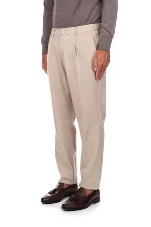 Herno Elastic-waist Casual Trousers