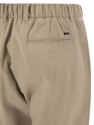 Herno Elastic-waist Casual Trousers