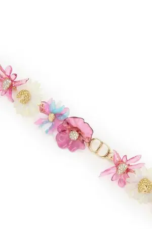 Dior Floral Charm Bracelet