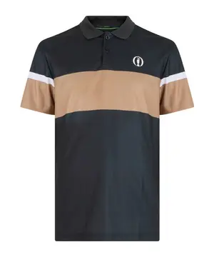 Hugo Boss Collared Short-sleeved Polo Shirt - Black