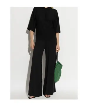 LISA YANG Ainsley Wide-leg Knitted Trousers