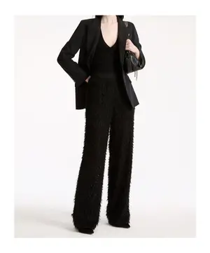 Marella Single-breasted Blazer With Notched Lapel And Flap Pockets