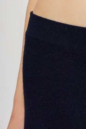 LISA YANG Torie Knitted Midi Skirt