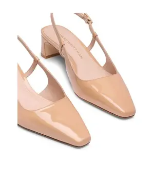 STUART WEITZMAN Baby Babette Slingback Pumps - Adobe