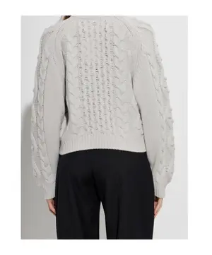 LISA YANG Winroe Cable-knit Cardigan