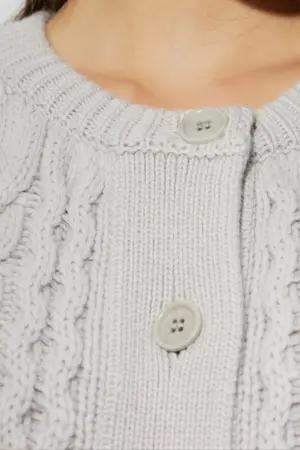 LISA YANG Winroe Cable-knit Cardigan