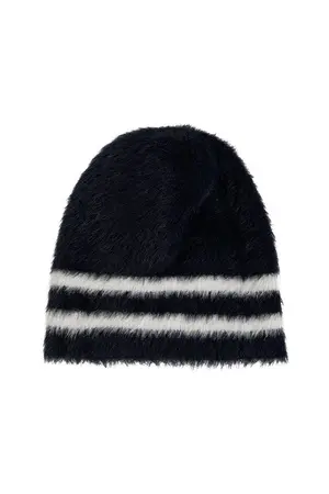 Dsquared2 Striped Beanie - Black
