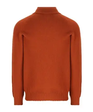 Tagliatore Long-sleeve Knit Top With Button Closure