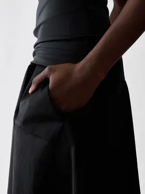 Jacquemus Spaghetti Strap Spliced Dress