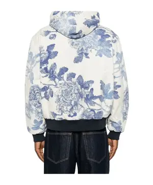 R13 Printed Drawstring Casual Jacket