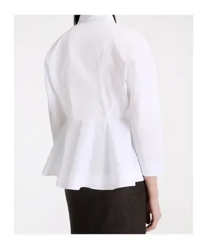 Marella Long-sleeve Button-up Shirt With Kimono Sleeves