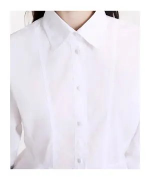 Marella Long-sleeve Button-up Shirt With Kimono Sleeves