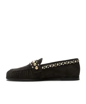 STUART WEITZMAN Perry Studded Loafers - Shadow