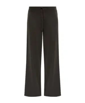 LISA YANG Sofi Drawstring Knitted Trousers - Brown