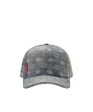 Dsquared2 Printed Baseball Cap - Blue