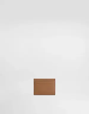 Dolce & Gabbana Woven Dc Logo Card Holder