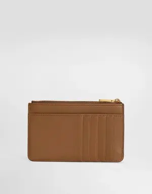 Dolce & Gabbana Calfskin Card Holder With Dg Logo