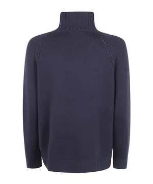 Rossopuro Long-sleeve High-neck Top