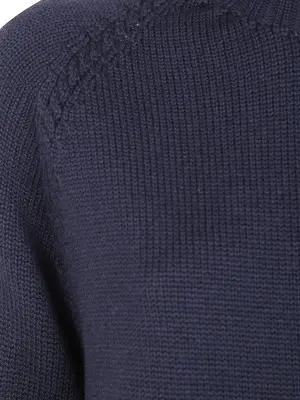Rossopuro Long-sleeve High-neck Top