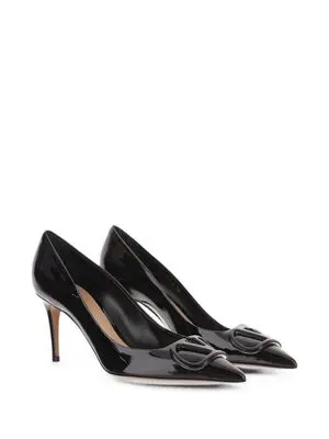 Valentino Garavani Vlogo Signature Pointed Toe Pumps