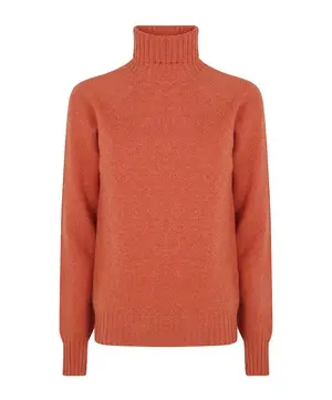 DRUMOHR Roll Neck Raglan Sleeved Sweater
