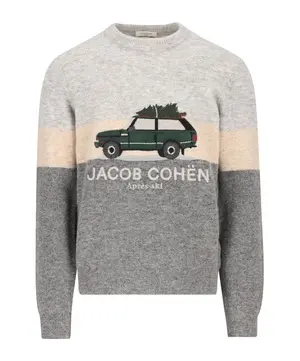 Jacob Cohen Crew Neck Knit Top