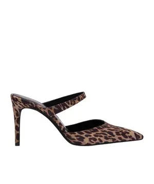 STUART WEITZMAN Power Mule 85 Print Stiletto Heels