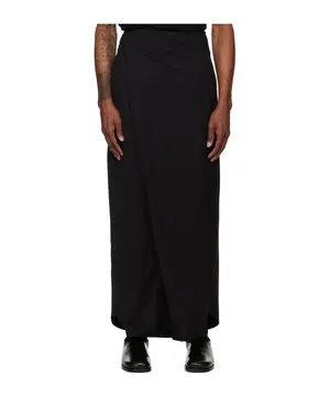 KIKO KOSTADINOV Wide-leg Casual Trousers - Black