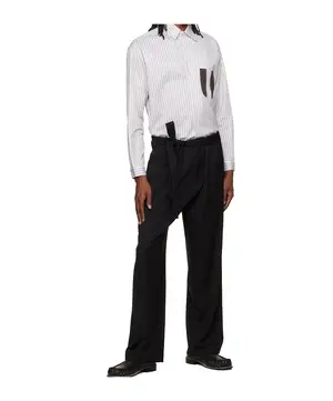 KIKO KOSTADINOV Drawstring Wide-leg Trousers