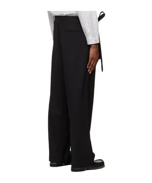 KIKO KOSTADINOV Drawstring Wide-leg Trousers