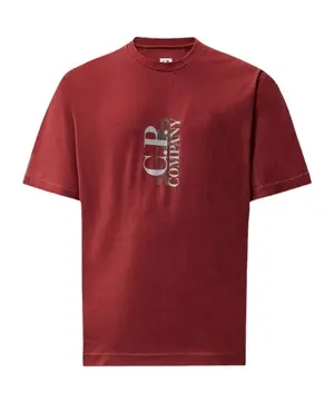 C.P. COMPANY Short-sleeved T-shirt - Red