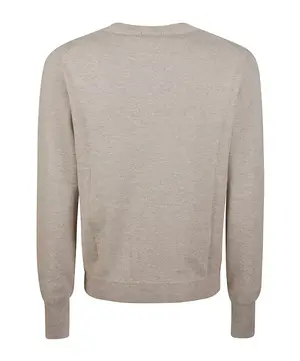 DRUMOHR Round Neck Sweater With Ribbed Details