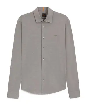 Hugo Boss Embroidered-logo Shirt
