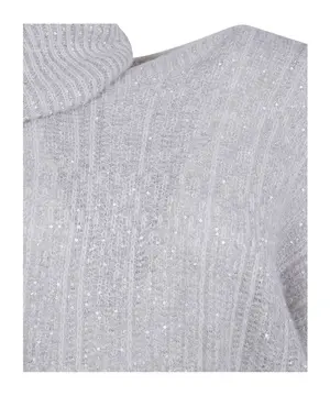 D.exterior Kimono-style Turtleneck Sweater