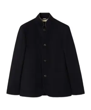 Loro Piana Spagna Jacket With Leather Trim